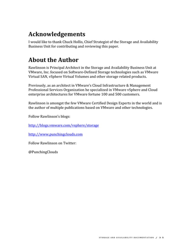 VMware vSphere Virtual Volumes: Getting Started Guide | PDF