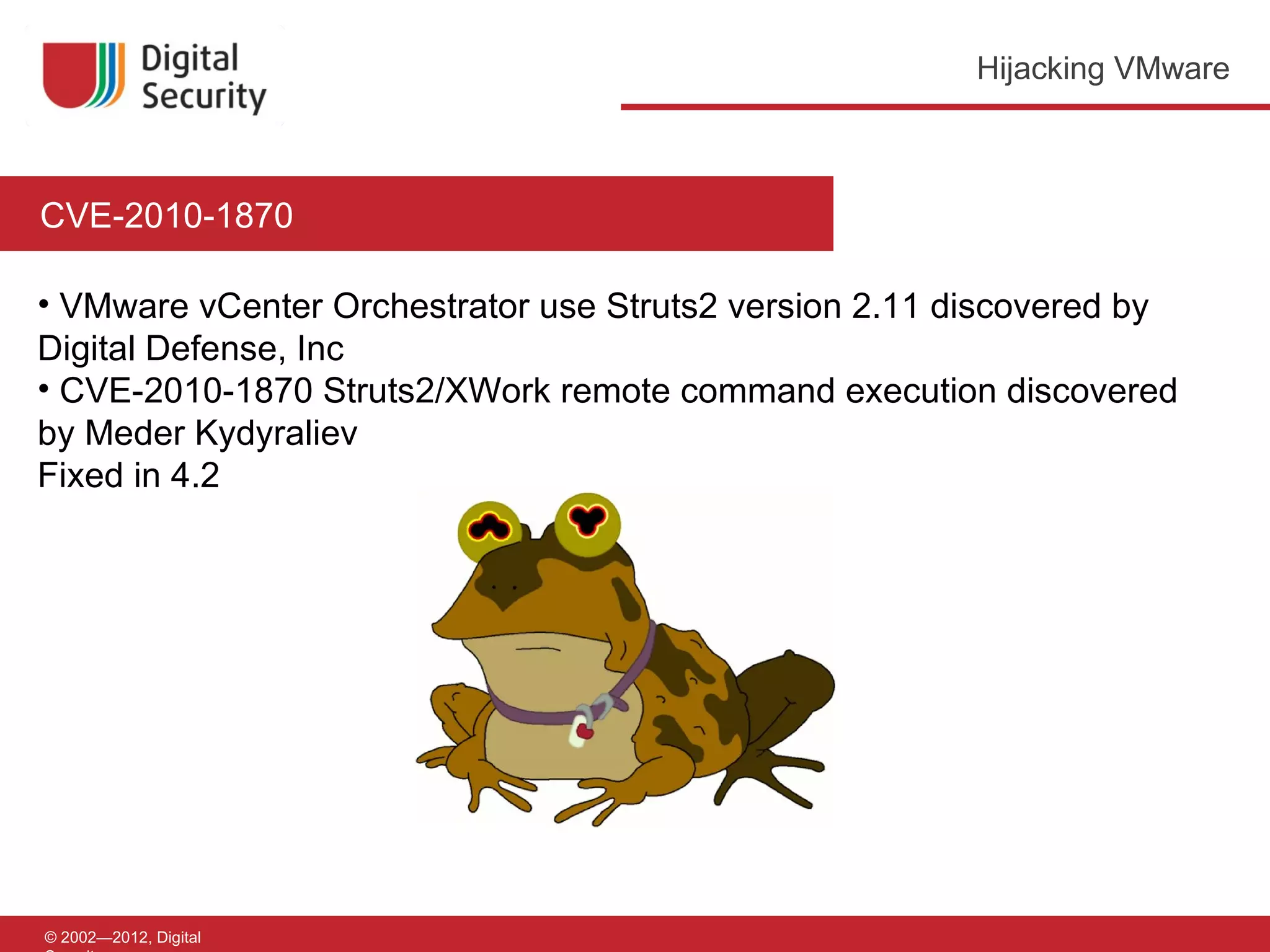 How to hack VMware vCenter server in 60 seconds | PPT | Free Download