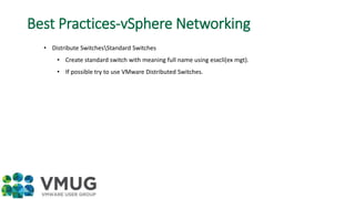 vmwaresbasics users level best practices | PPTX