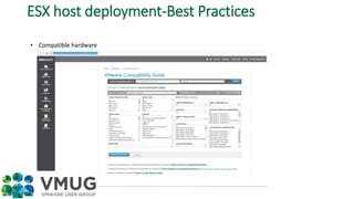 vmwaresbasics users level best practices | PPT