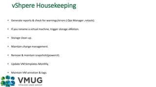 vmwaresbasics users level best practices | PPT