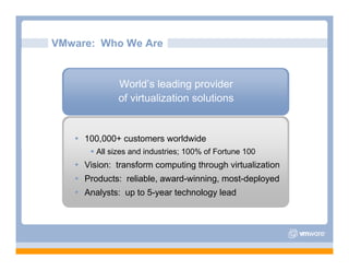 VMware Overview | PDF