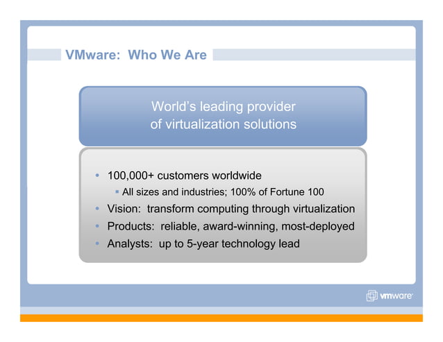 VMware Overview | PDF
