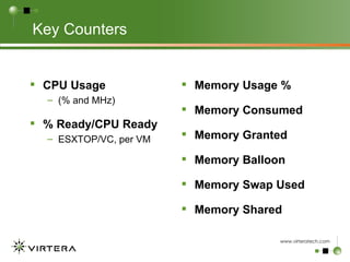 VMWare Performance Tuning by Virtera (Jan 2009) | PPT