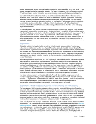 V mware sddc-micro-segmentation-white-paper | PDF