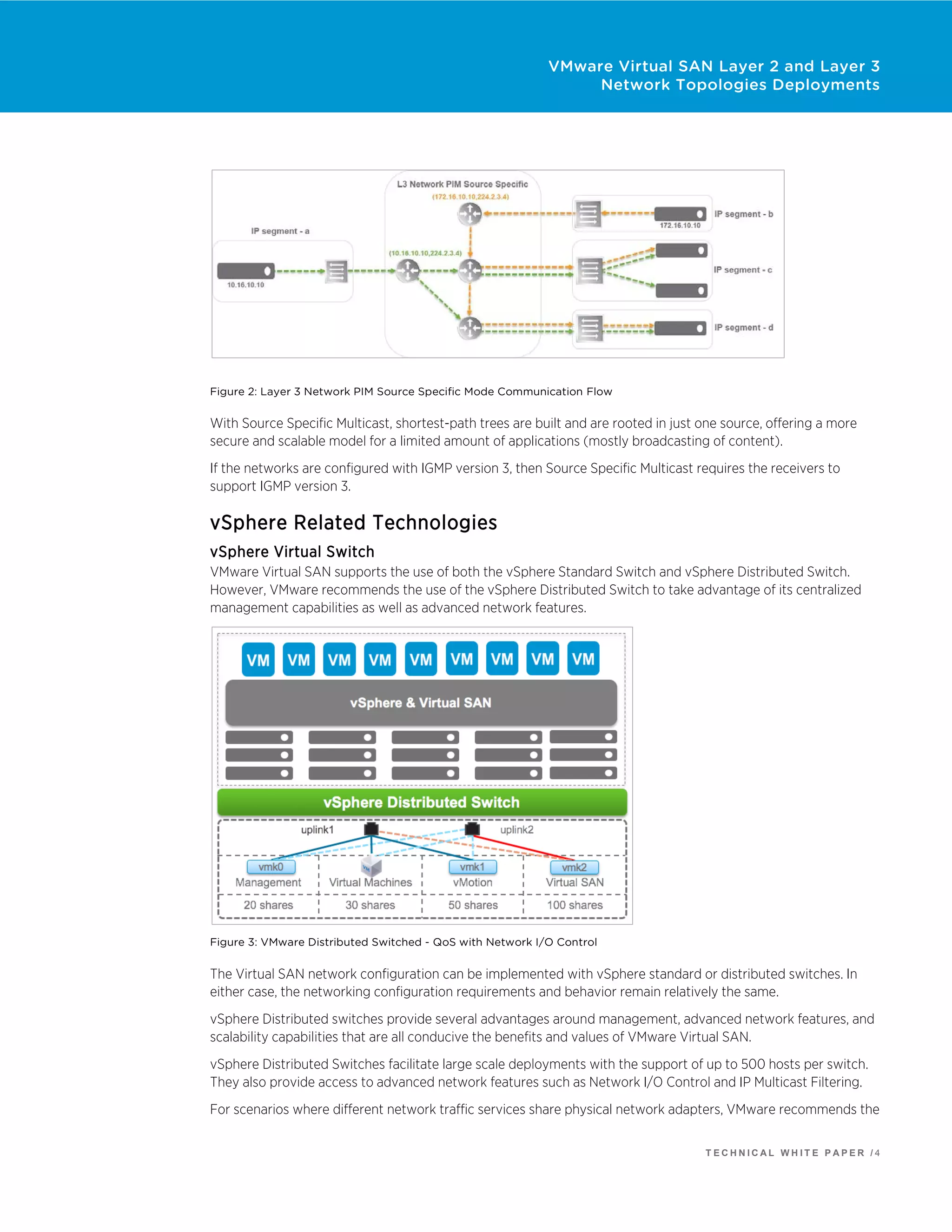 Vmware vsan-layer2-and-layer3-network-topologies | PDF