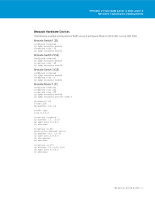 Vmware vsan-layer2-and-layer3-network-topologies | PDF