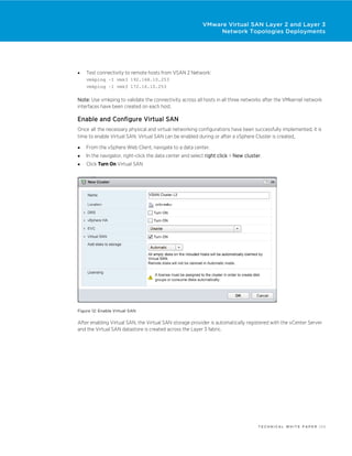 Vmware vsan-layer2-and-layer3-network-topologies | PDF