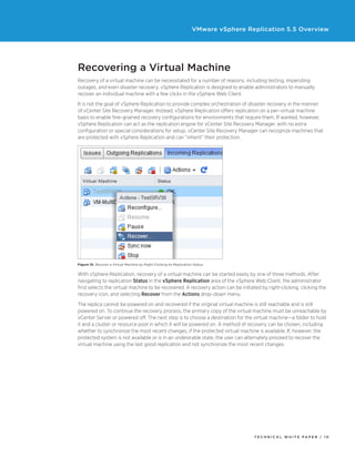 V mware v-sphere-replication-overview | PDF