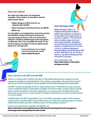 Configure and manage Intel vPro platform-based devices more easily with ...