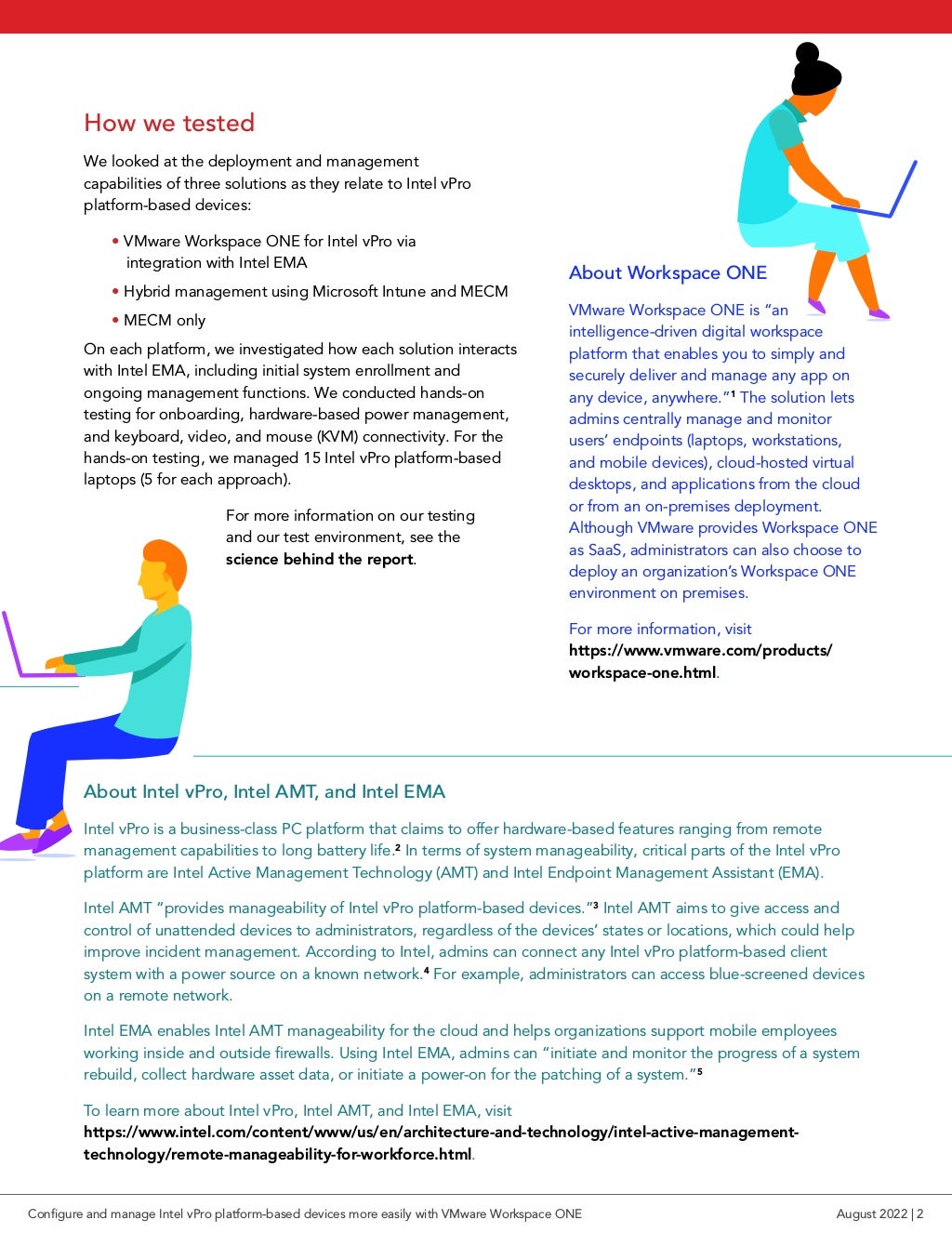 Configure and manage Intel vPro platform-based devices more easily with VMware Workspace ONE | PDF