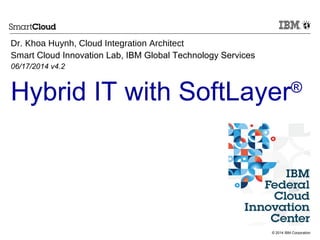 VMWare and SoftLayer Hybrid IT | PPT