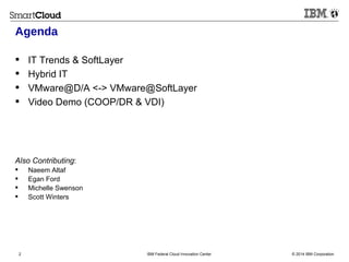 VMWare and SoftLayer Hybrid IT | PPT