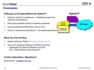 VMWare and SoftLayer Hybrid IT | PPT