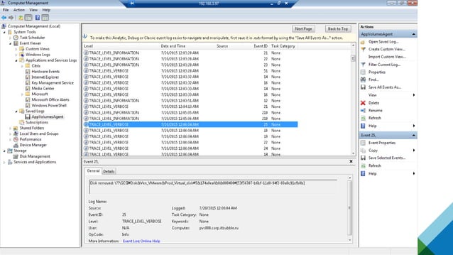 VMware App Volumes Troubleshooting | PPTX