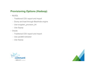 Replication in real-time from Oracle and MySQL into data warehouses and ...