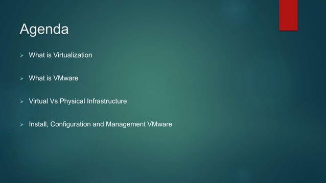 Vmware Data Center Virtualization ESXI and vCenter | PPTX