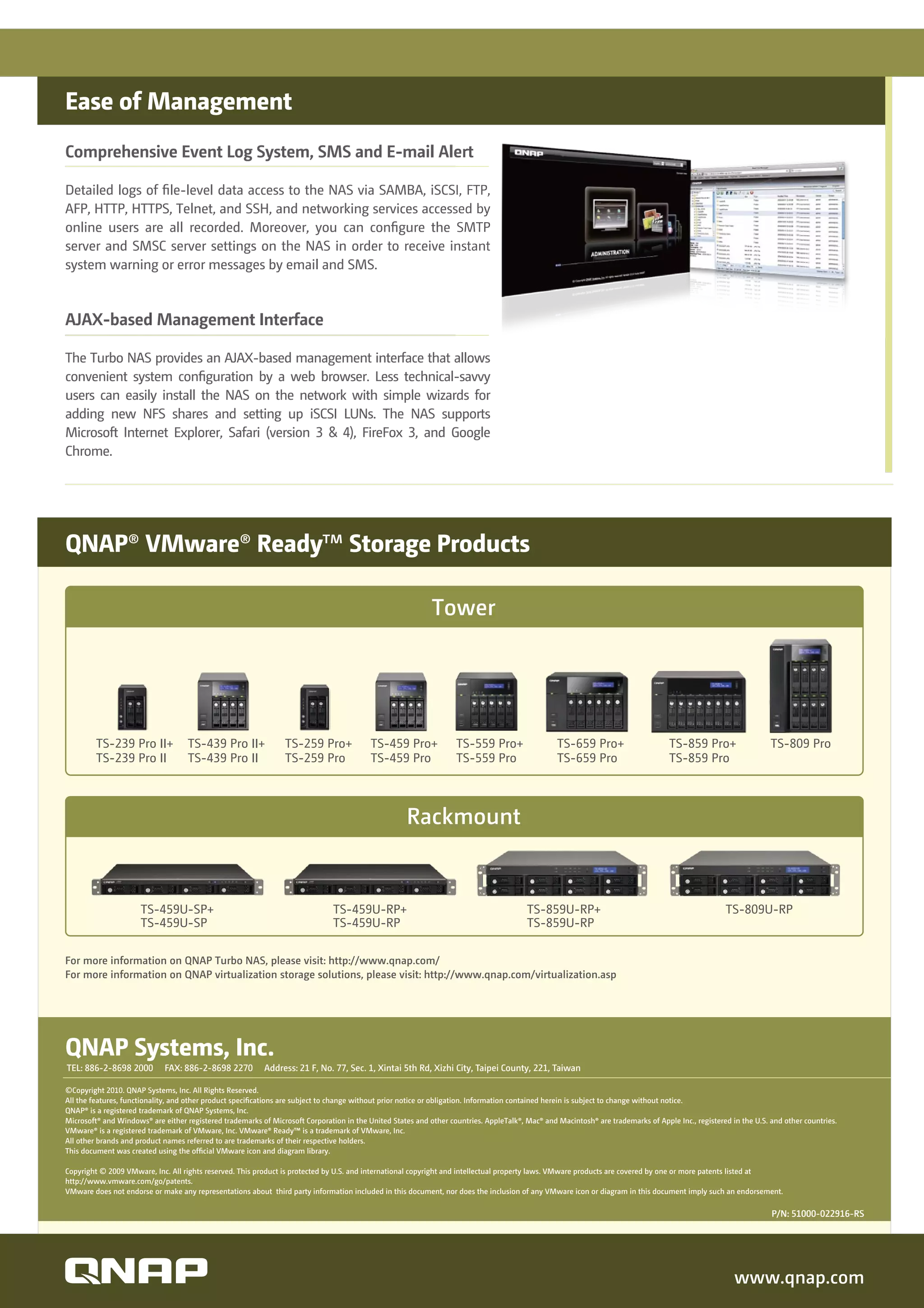 Server Virtualization with QNAP® Turbo NAS and VMware® | PDF