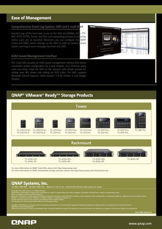 Server Virtualization with QNAP® Turbo NAS and VMware® | PDF