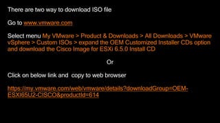Vmware esxi and ucs firmware upgrade steps and challenges v4.10