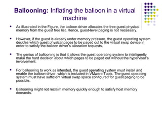 Vm ware esx memory management | PPT