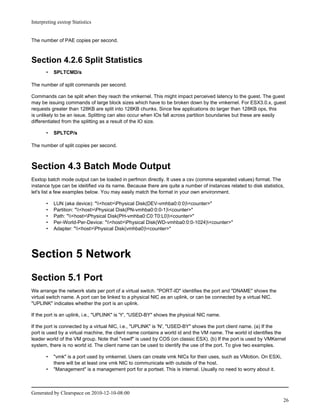 Vmware esx top commands doc 9279 | PDF | Operating Systems | Computer Software and Applications