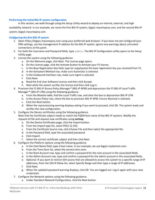 VMware Horizon with F5 BIG-IP vs. Citrix XenDesktop with Citrix ...