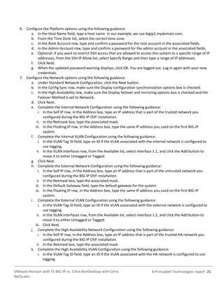 VMware Horizon with F5 BIG-IP vs. Citrix XenDesktop with Citrix ...