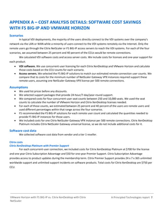 VMware Horizon with F5 BIG-IP vs. Citrix XenDesktop with Citrix ...