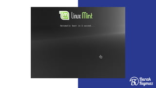 VMware ile sanal makine üzerine linux mint kurulumu | PPT