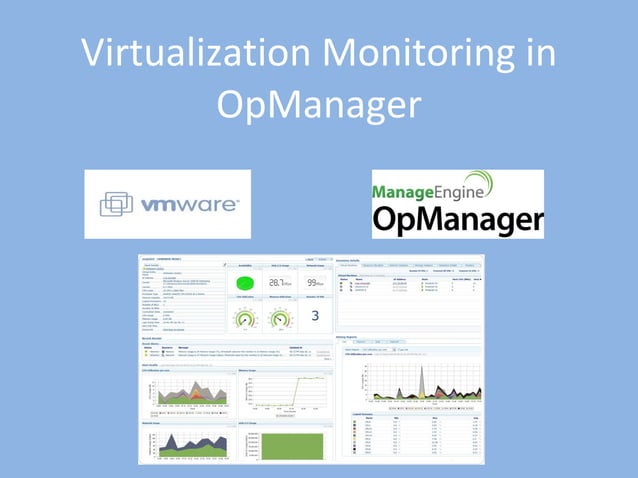 Virtualization monitoring in opmanager | PPT | Operating Systems | Computer Software and ...