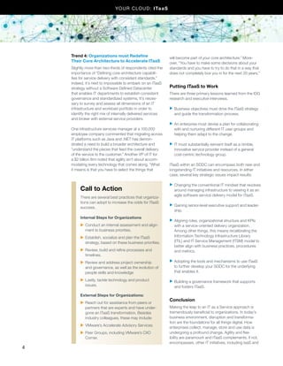 Delivering ITaaS With a Software-Defined Data Center | PDF