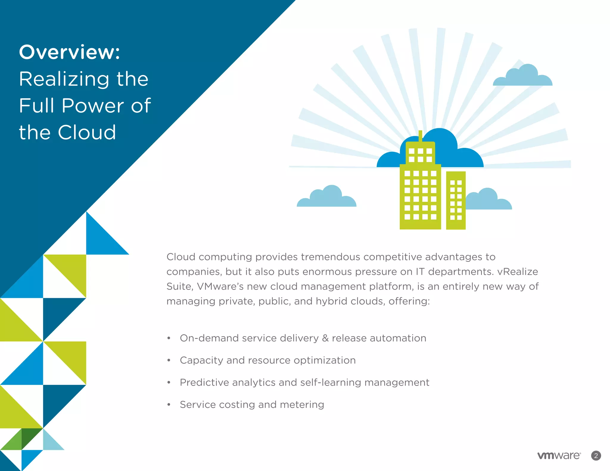 Introducing VMware vRealize Suite - Purpose Built for the Hybrid Cloud ...