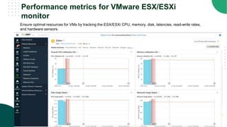 VMWare monitoring - Discover and monitor your virtual environment | PPTX