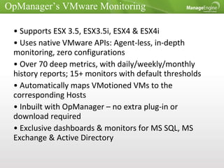 VMware monitoring must haves | PPT