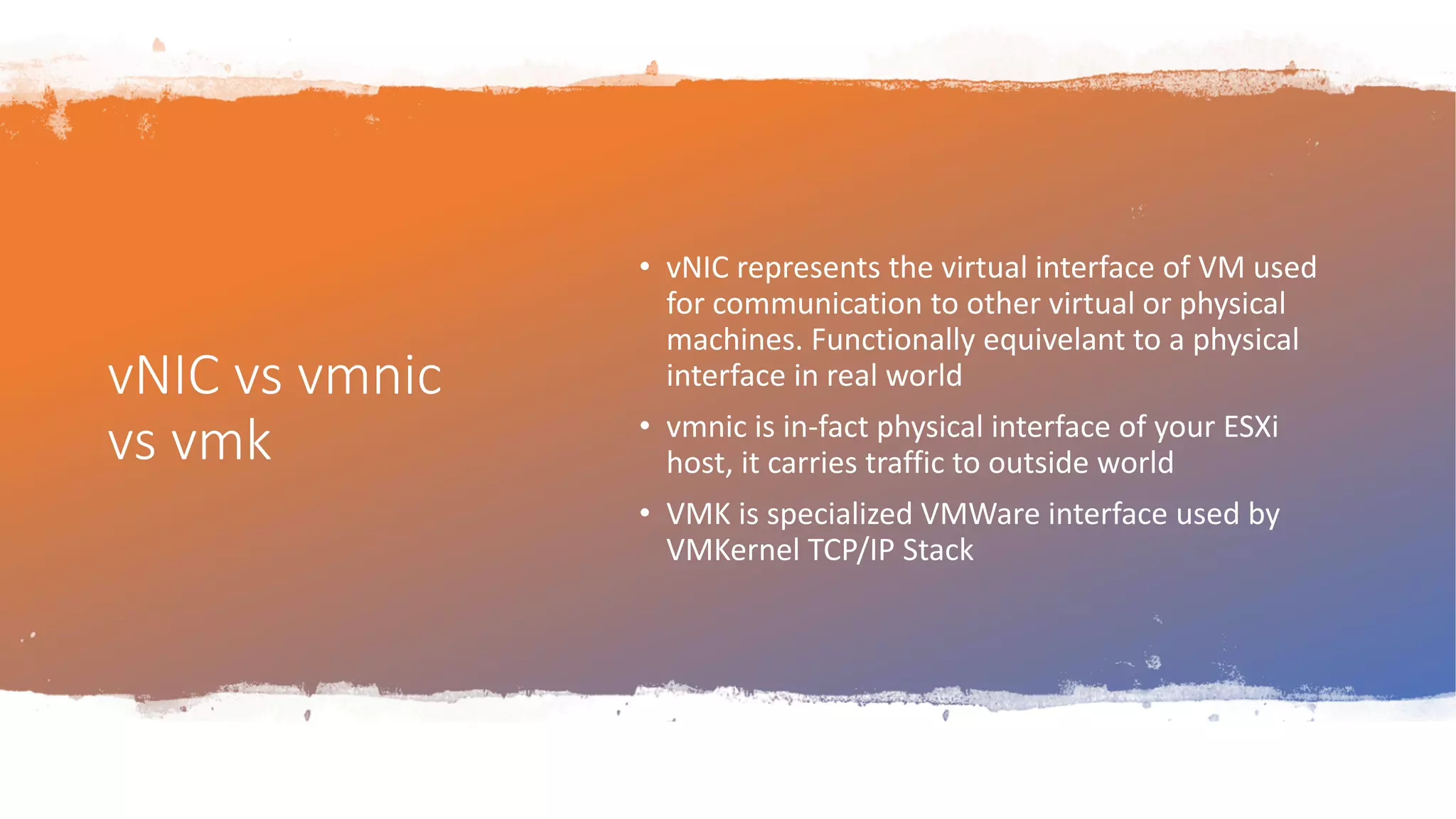 Vmware Networking Basic Pptx Computer Networking Computing