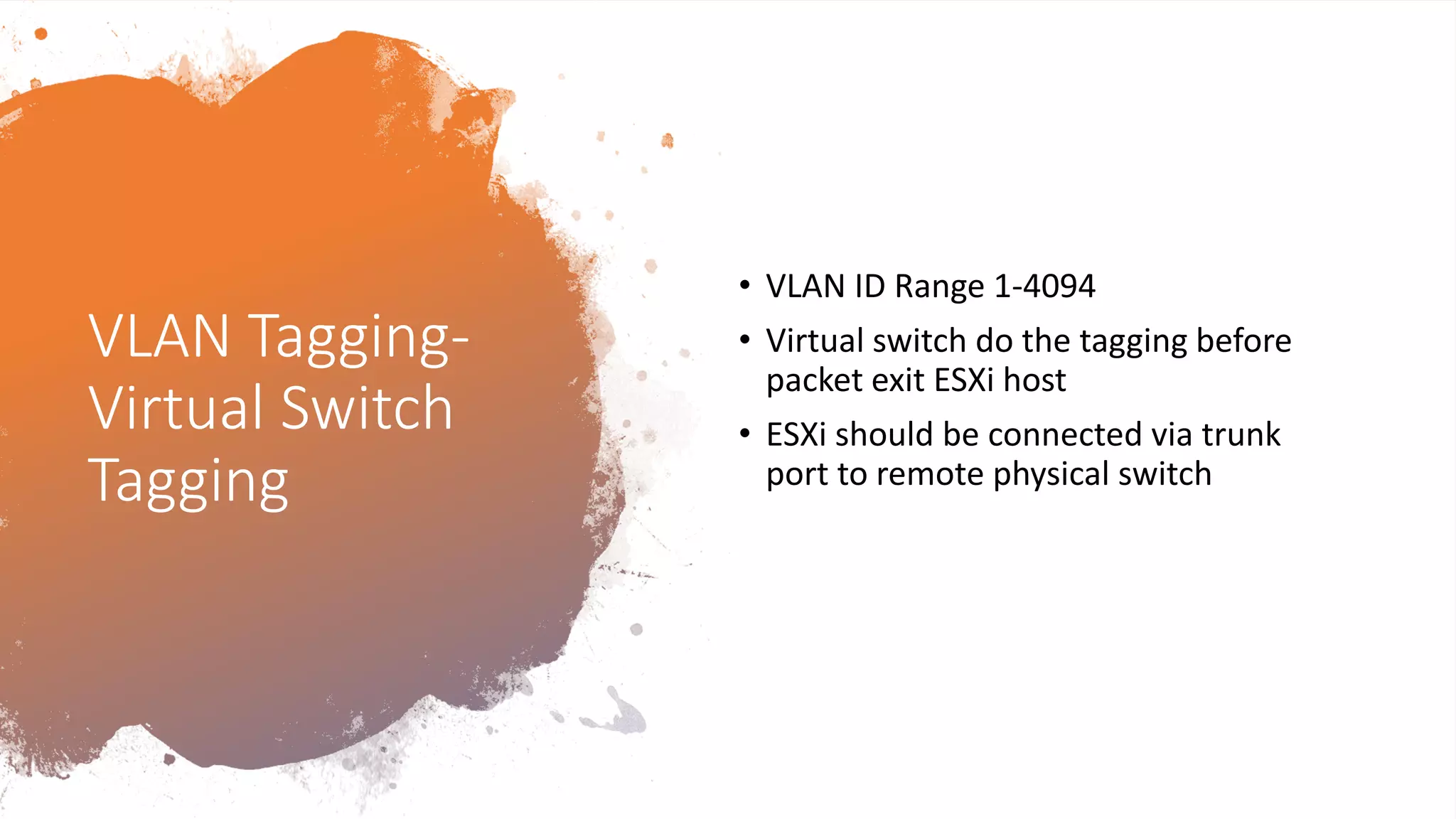 Vmware Networking Basic Pptx Computer Networking Computing