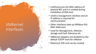 VMWare Networking Basic | PPTX