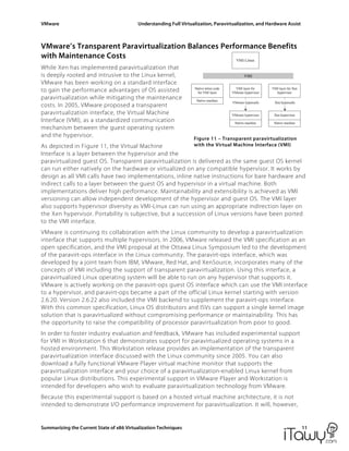 VMware Paravirtualization | PDF
