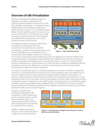 VMware Paravirtualization | PDF