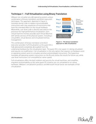 VMware Paravirtualization | PDF