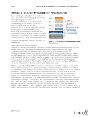 VMware Paravirtualization | PDF