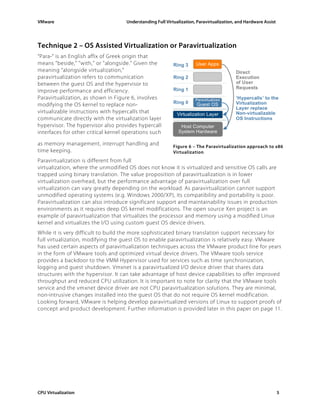 Vmware paravirtualization | PDF