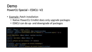 PowerShell User Group Hamburg - PowerCLI | PPTX | Operating Systems | Computer Software and ...