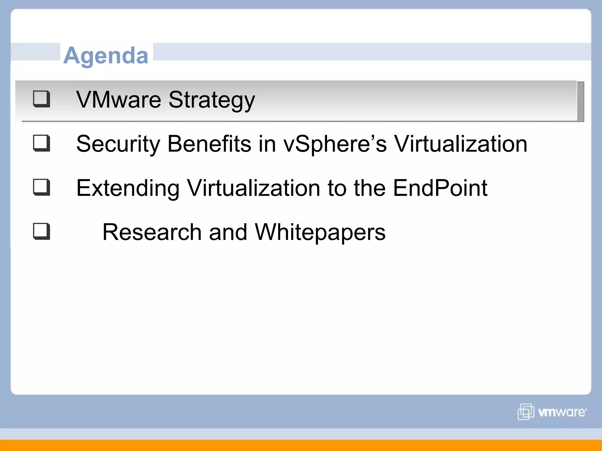 Why Security Teams should care about VMware | PPT