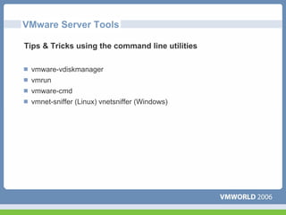 Vmwareserver tips-tricks-110218231744-phpapp01 | PPT