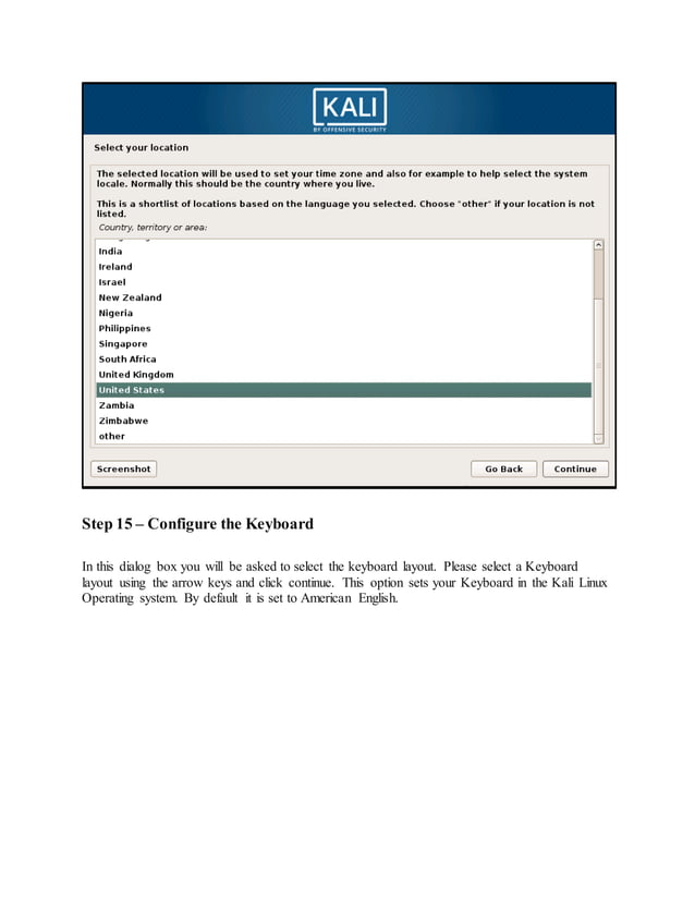 Kali Linux Installation process in VMware Step-By-Step | DOCX