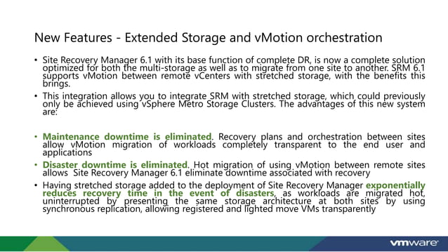 Vmware srm 6.1 | PPSX