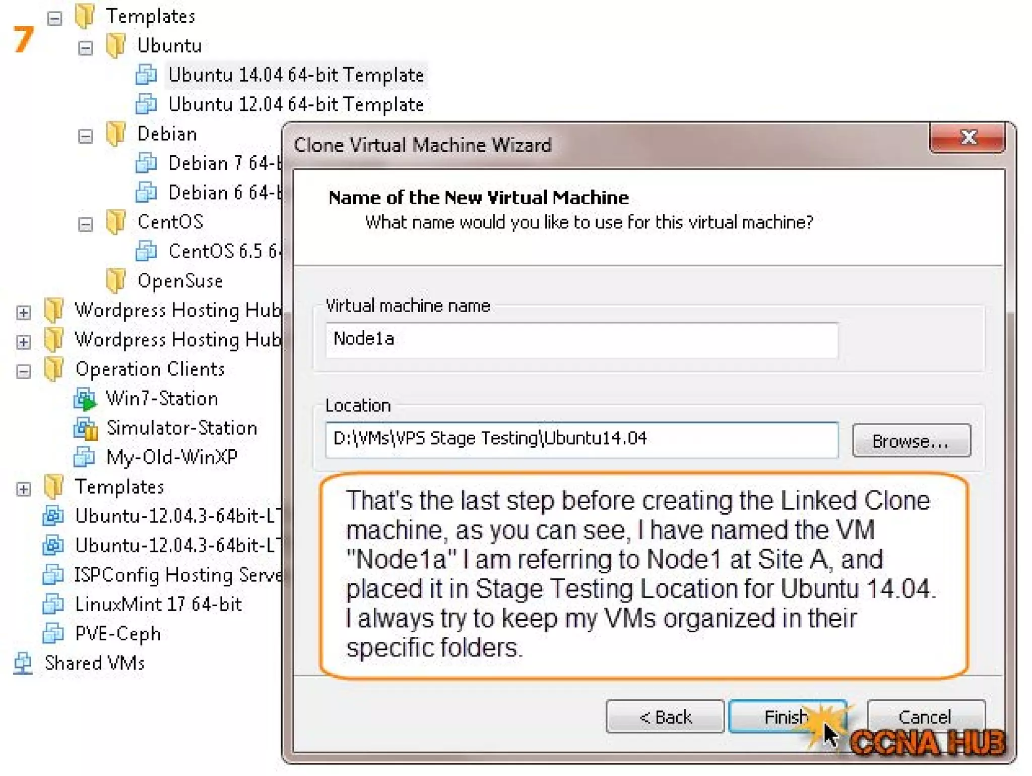 Create Linked Clone VPS from a Template Snapshot V1 - VMware Station Cloning | PPT