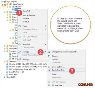 Create Linked Clone VPS from a Template Snapshot V1 - VMware Station Cloning | PDF | Computing ...